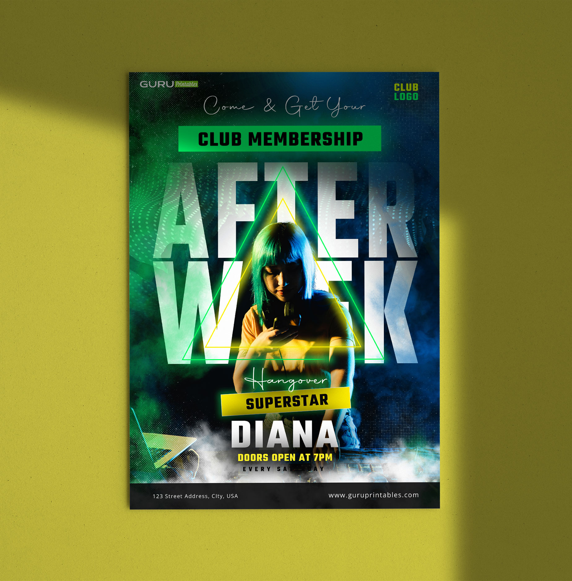 Club Membership Flyer Design Guru Printables Club Membership Flyer Design Guru Printables