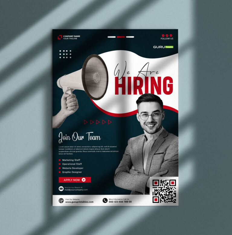 Recruitment Flyer Templates - Guru Printables