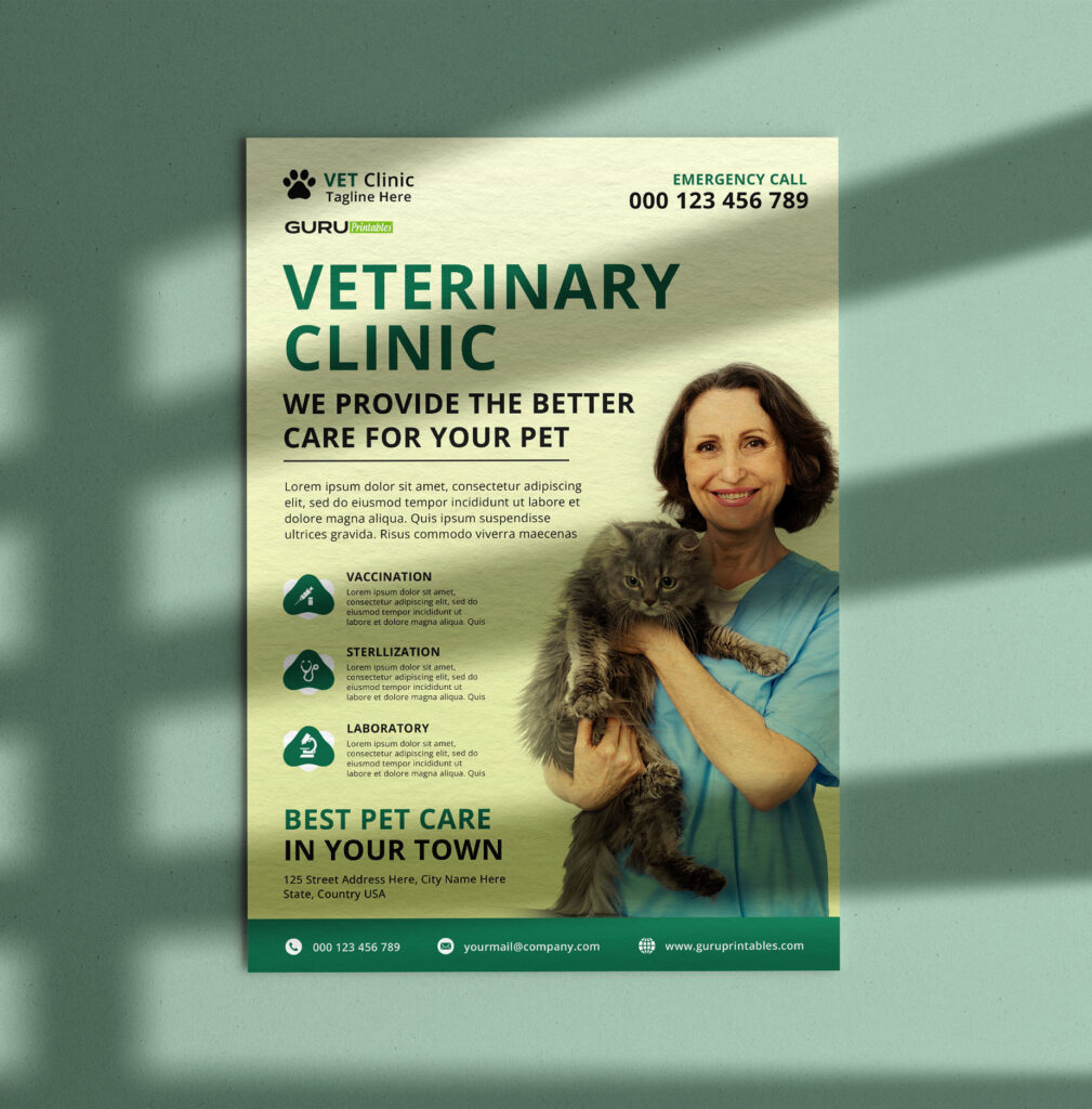 Veterinary Flyers Archives - Guru Printables